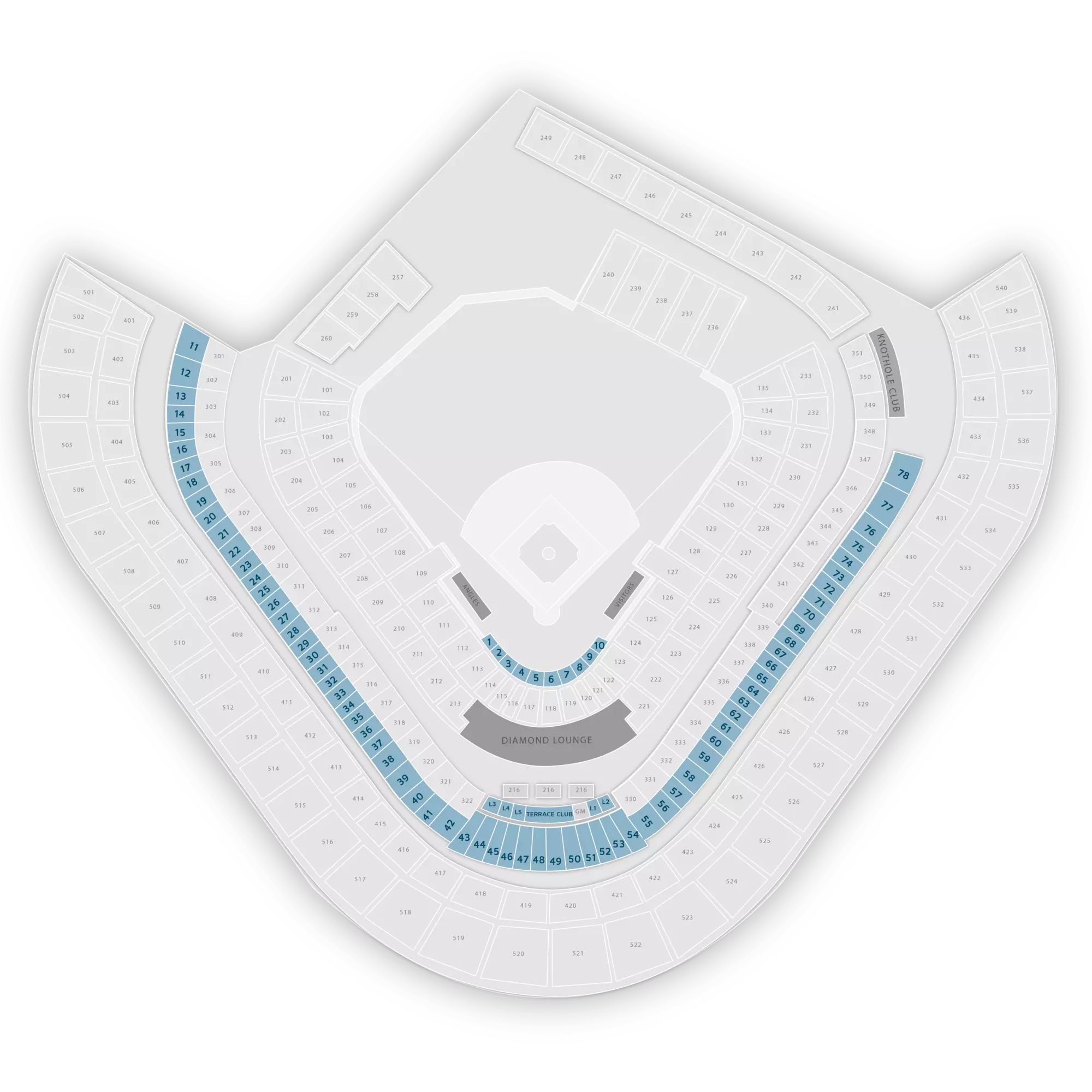 Anaheim Angels Tickets Seating Chart