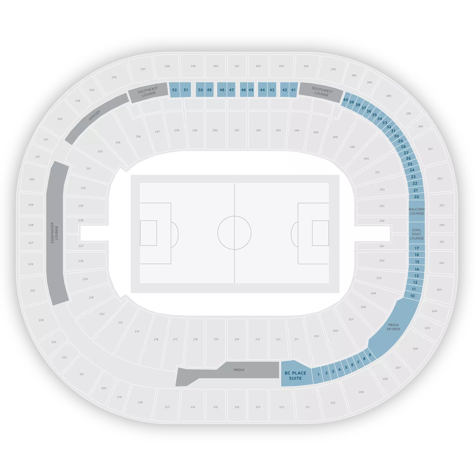 Bc Stadium Seating Map