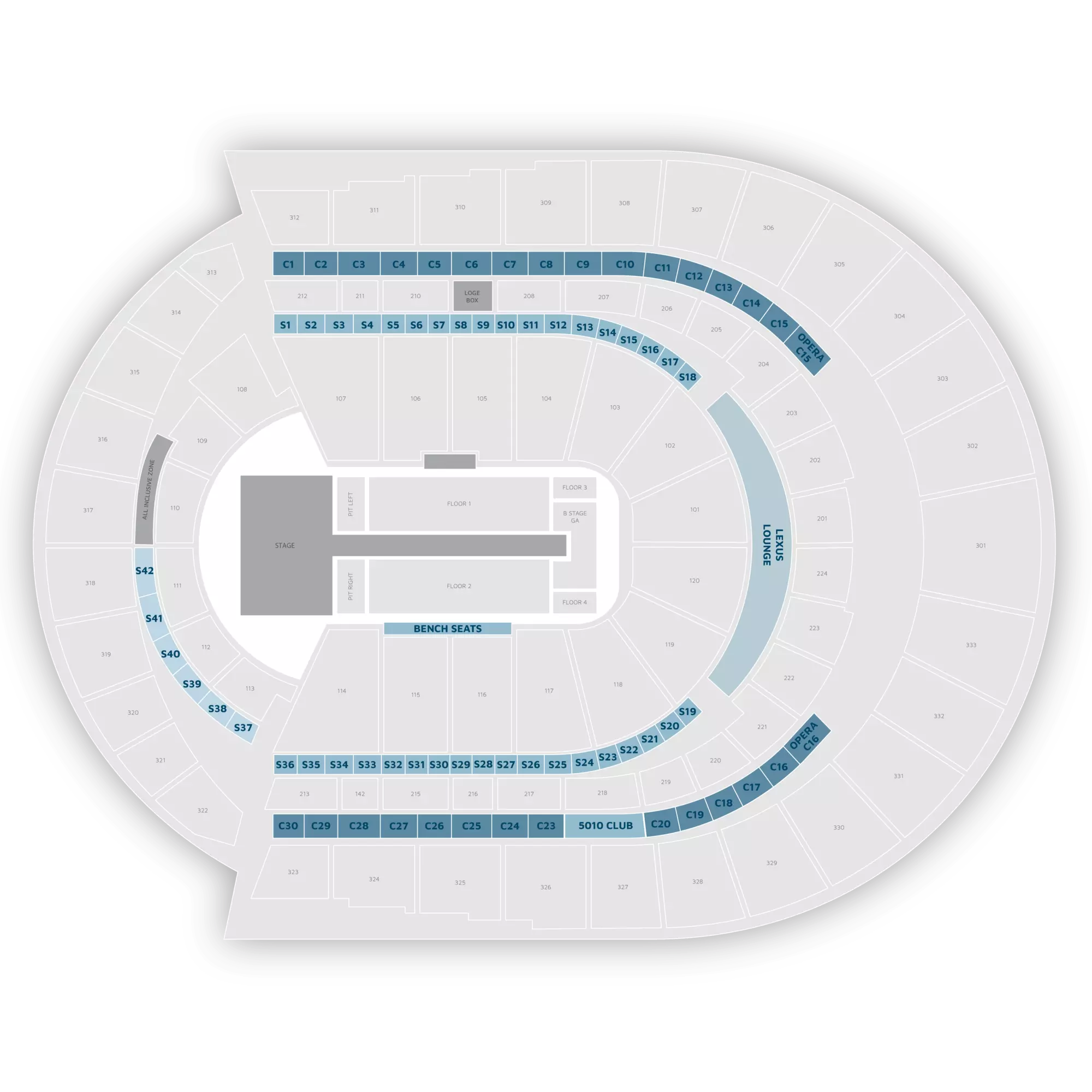 Savage Arena Seating