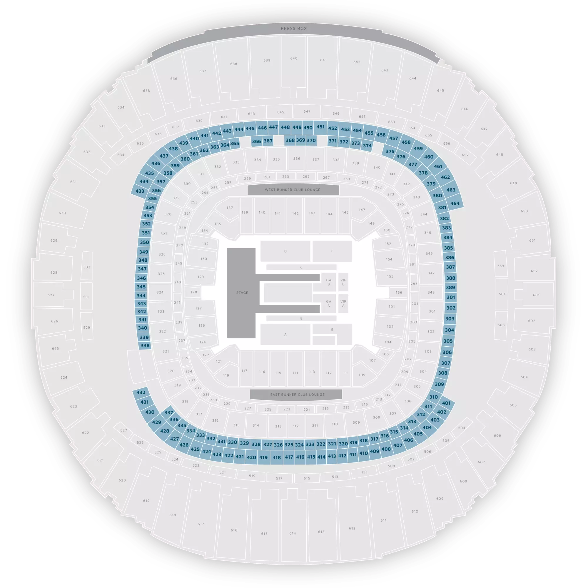 Superdome Concert Seating Chart