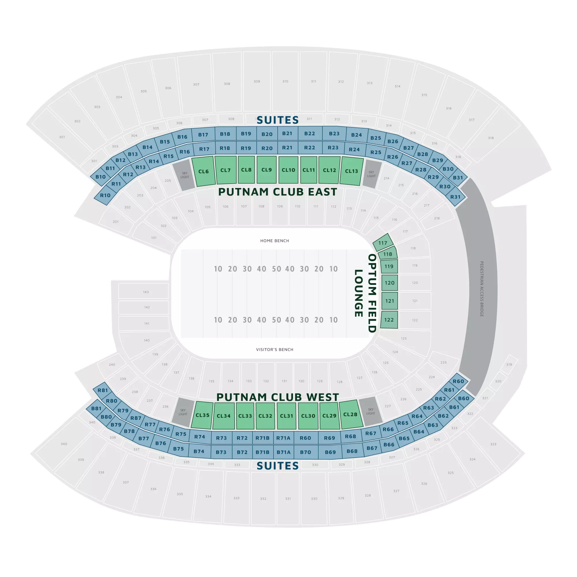 Centurylink Field Seating Chart