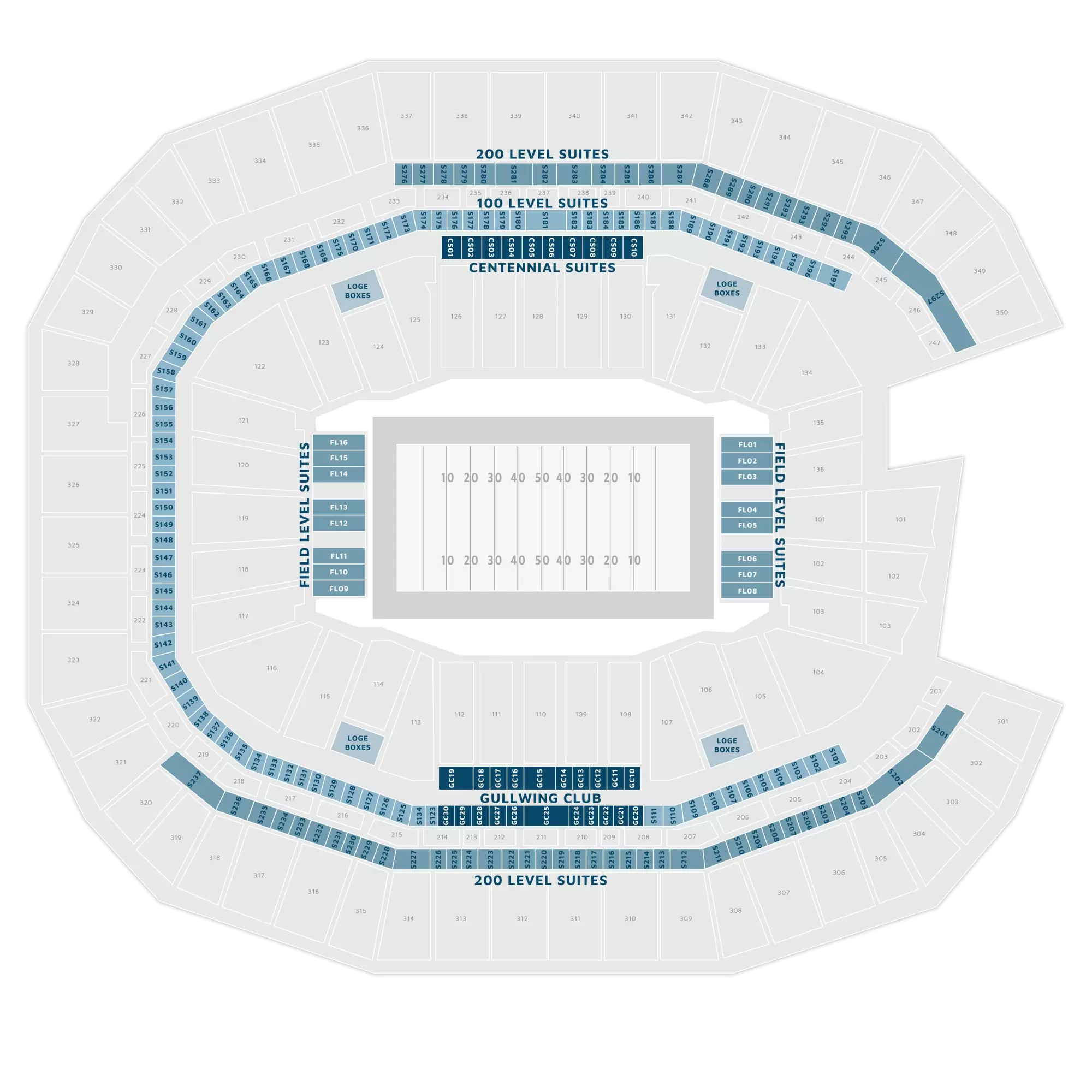 Atlanta Falcons Stadium Seating Chart