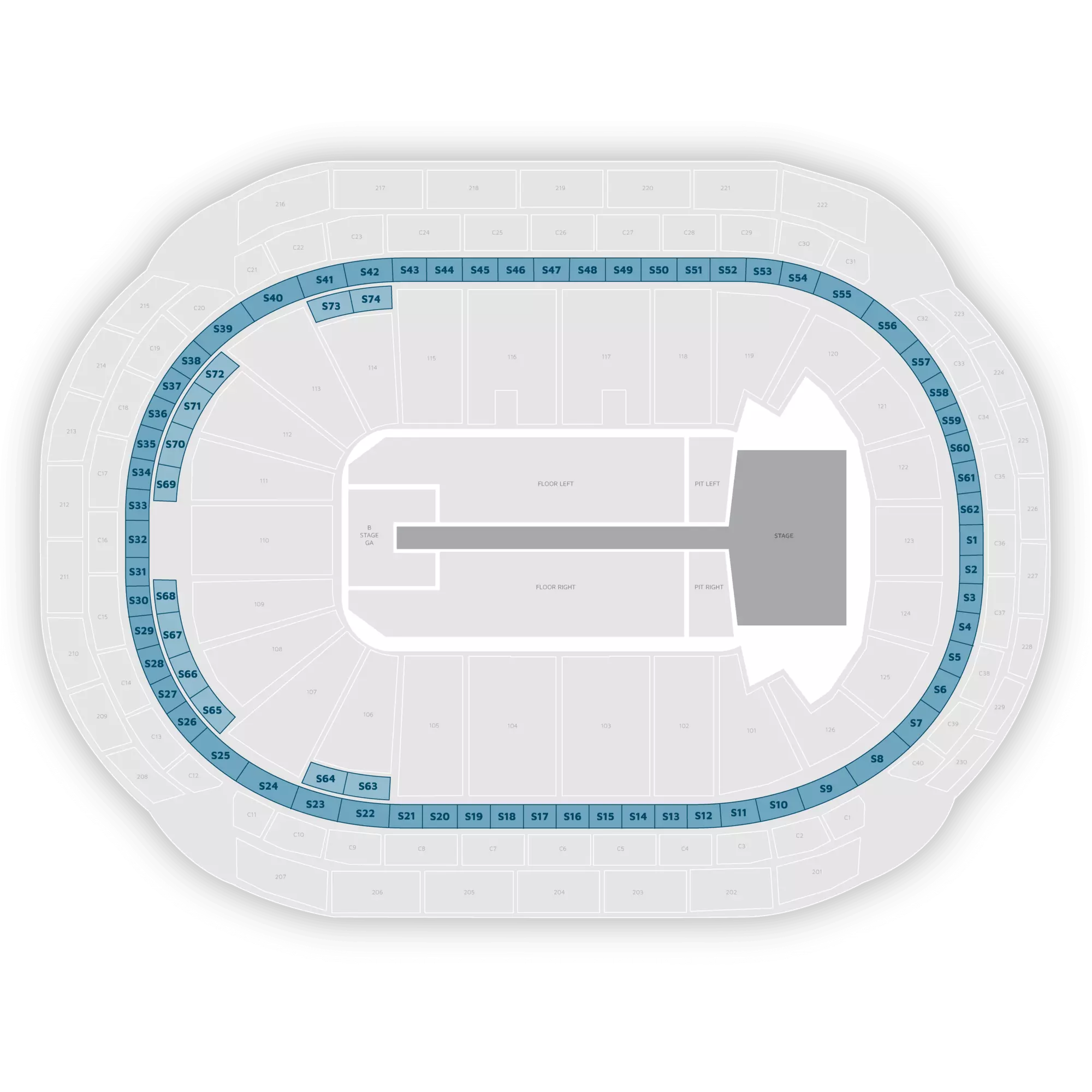 Xcel Energy Center Hockey Seating Chart